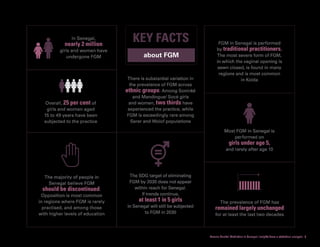 UNICEF - Female Genital Mutilation in Senegal: Insights from a ...