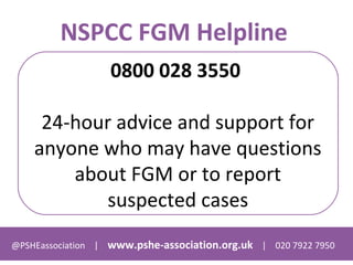 FGM Warning Signs | PPT