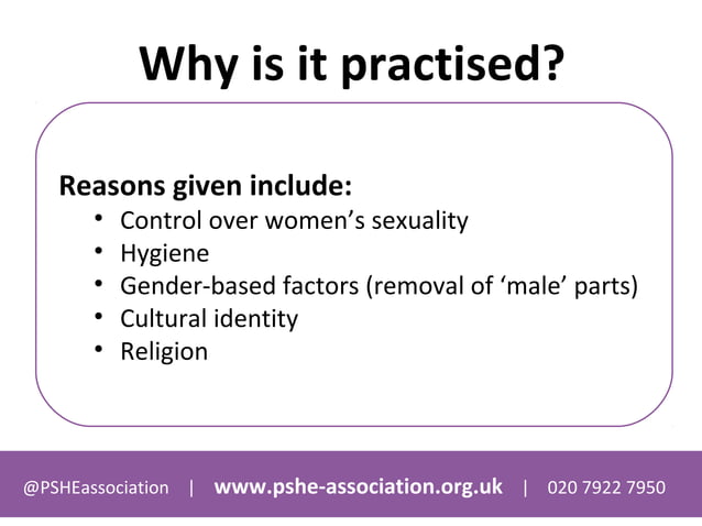 FGM Warning Signs | PPT