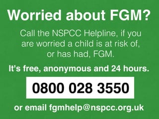 Female Genital Multilation (FGM) | PDF