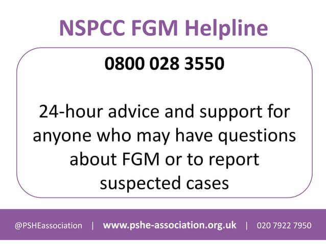 FGM warning signs | PPTX