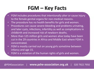 FGM warning signs | PPTX