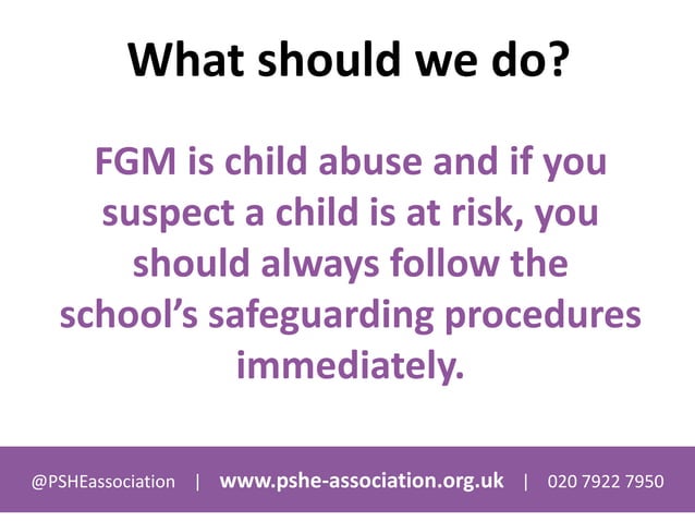 FGM warning signs | PPTX
