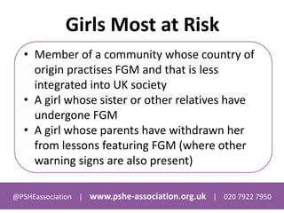 FGM warning signs | PPTX