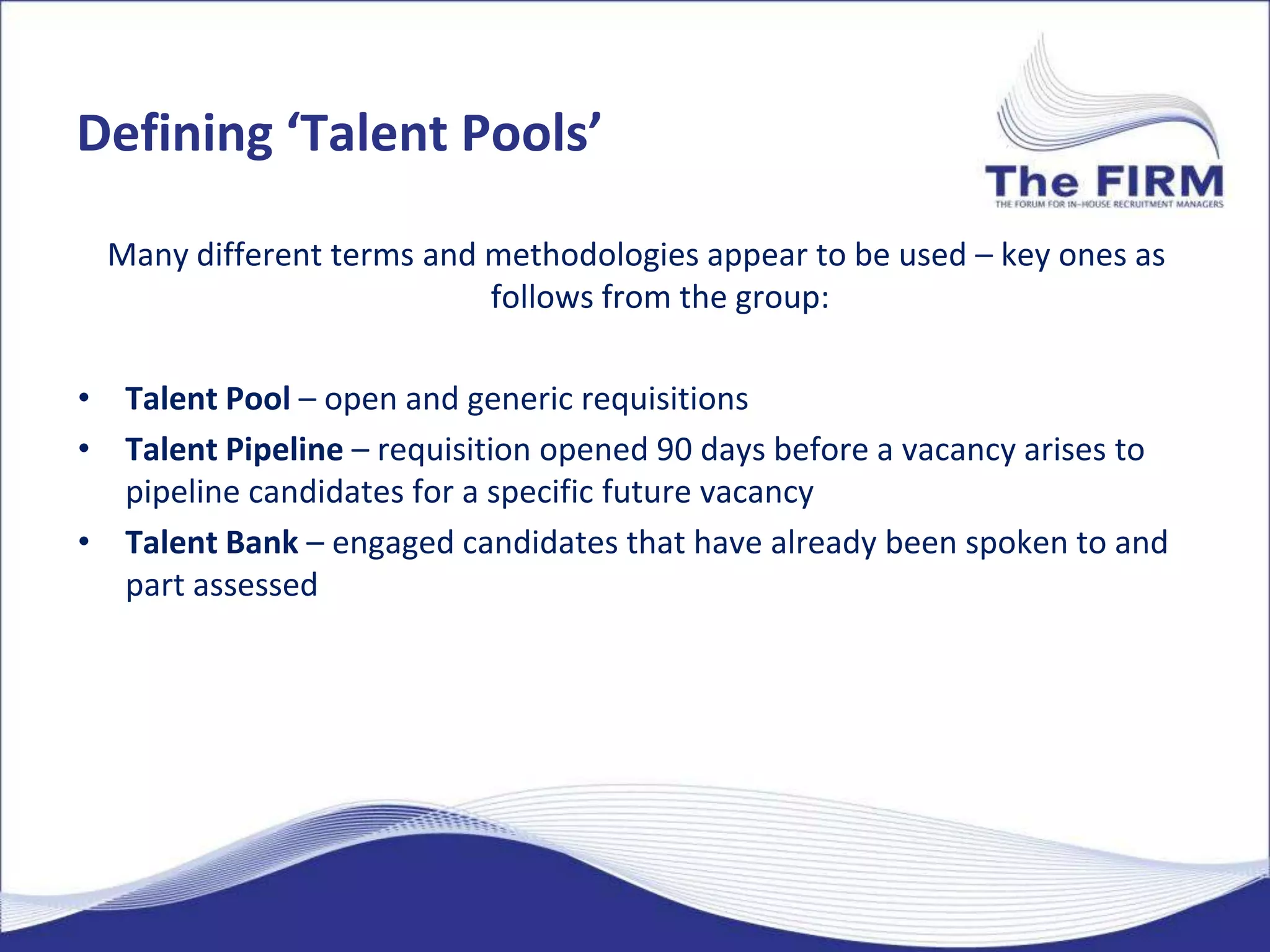 Building and Maintaining Talent Pools | PPTX | Human Resources | Business