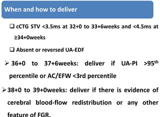 Late onset intrauterine growth restriction | PPTX