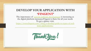 Types of application software 2022 | PDF