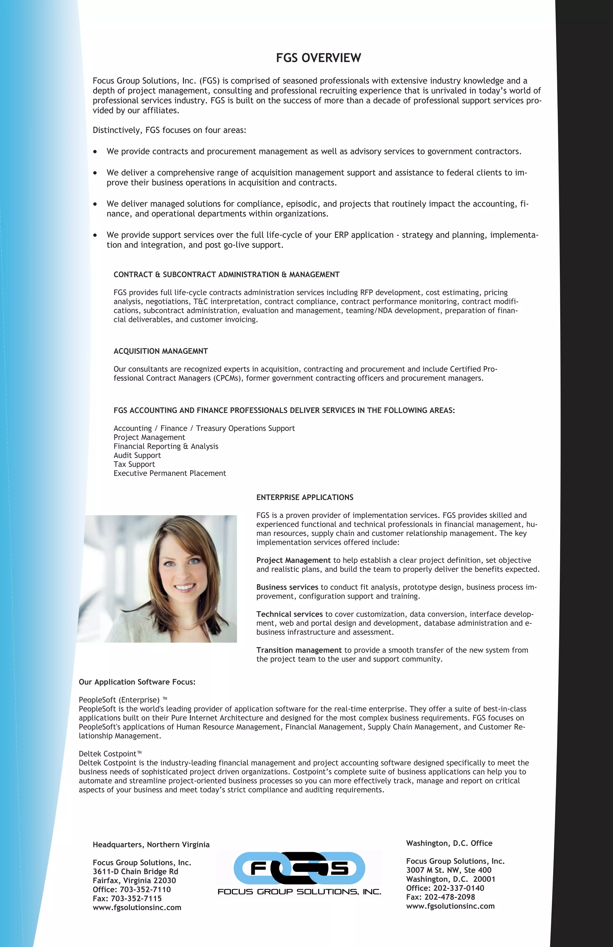 FGS BROCHURE 2009 | PDF