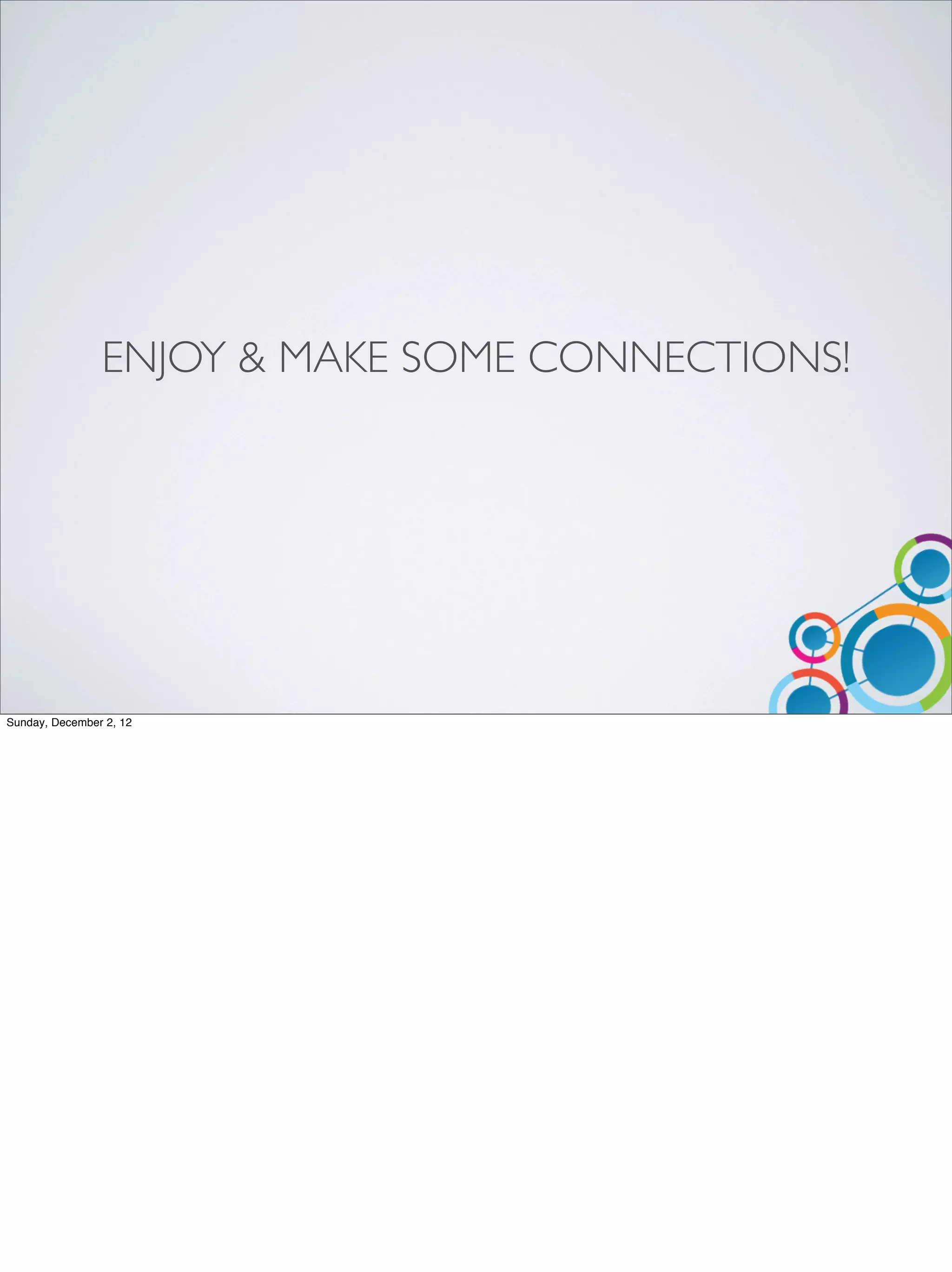 Social Connections opening/welcome | PDF