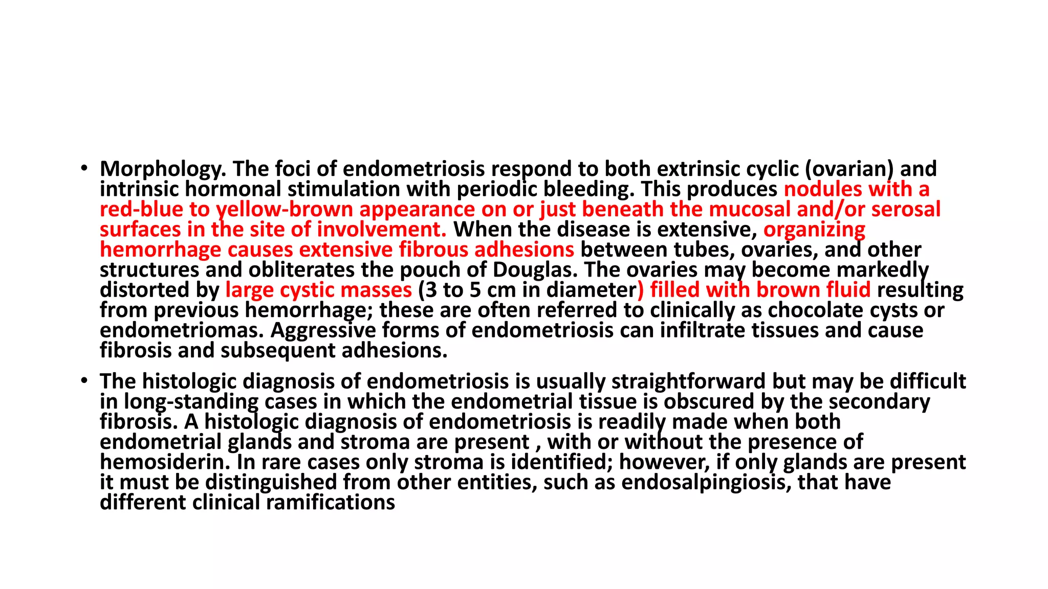 Female Genital Tract - Pathology | PPTX