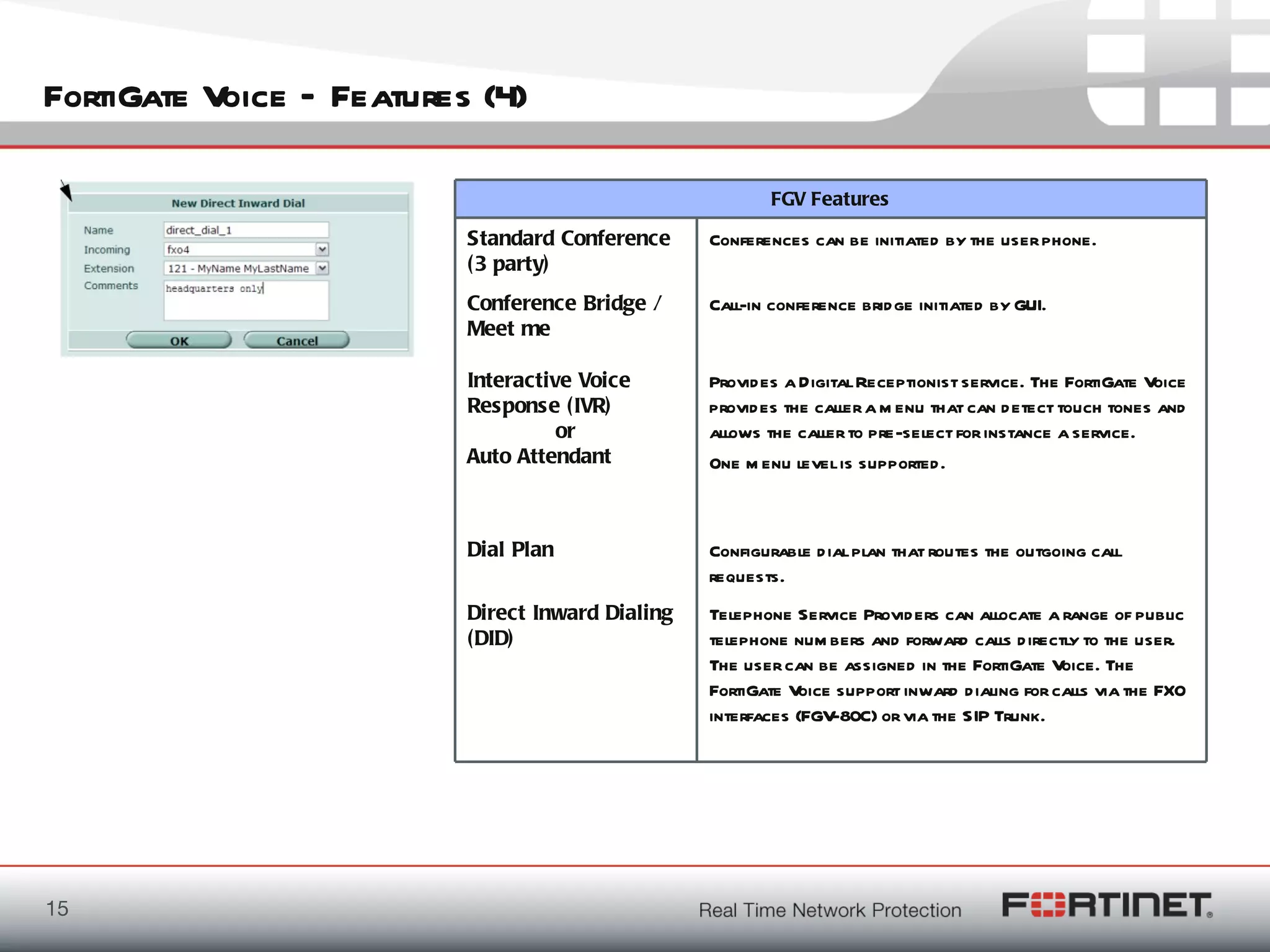 Fortinet Fortivoice - Solucion de UTM + VoIP | PPT