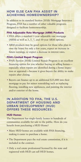Fha Brochure | PDF