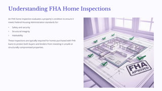 FHA Home Inspection with eAuditor Audits & Inspections | PDF