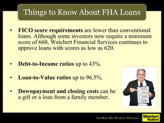 Fha Information | PPT