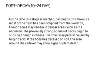 Decomposition and it stages and types of decomposition | PPT