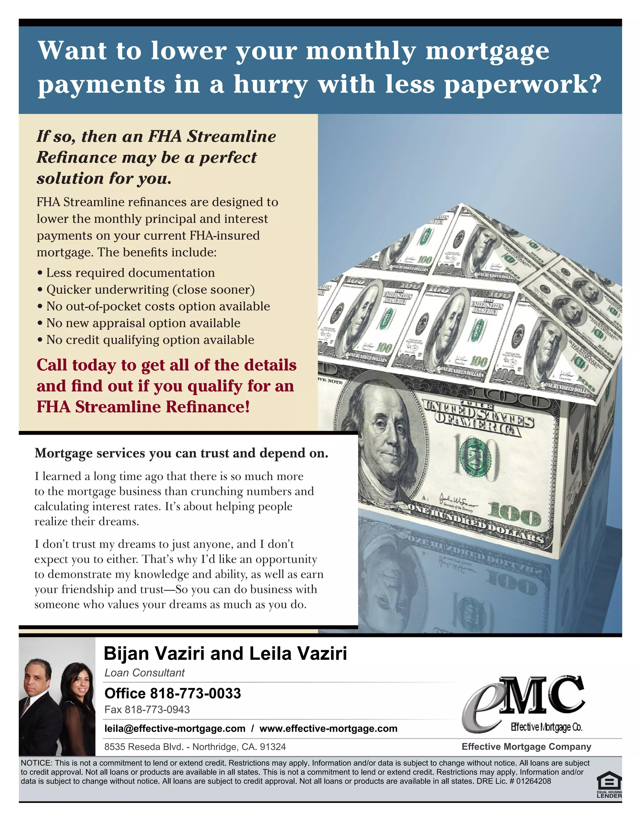 FHA Streamline Refinance | PDF