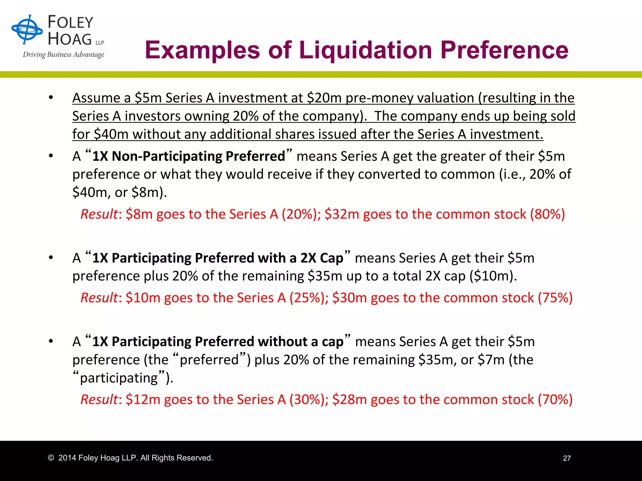 Understanding Venture Capital Term Sheets | PDF