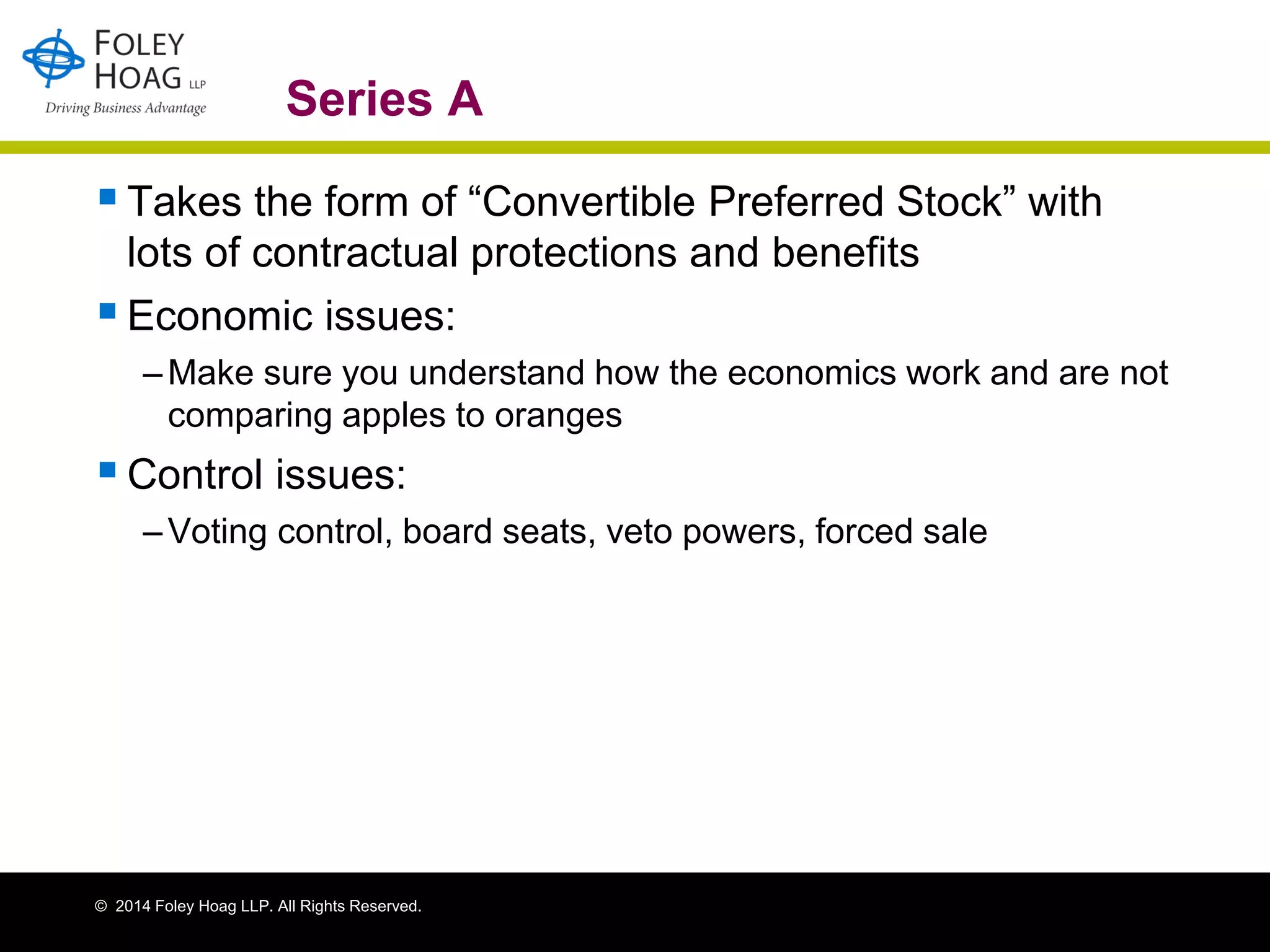 Understanding Venture Capital Term Sheets Pdf