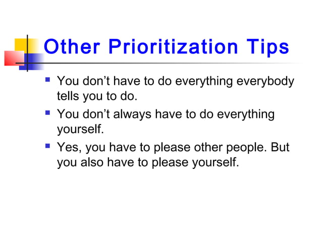 Time management,planning and prioritization | PPT