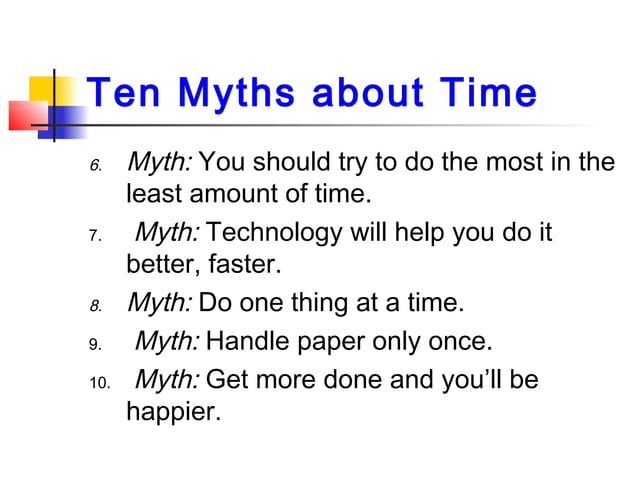 Time management,planning and prioritization | PPT