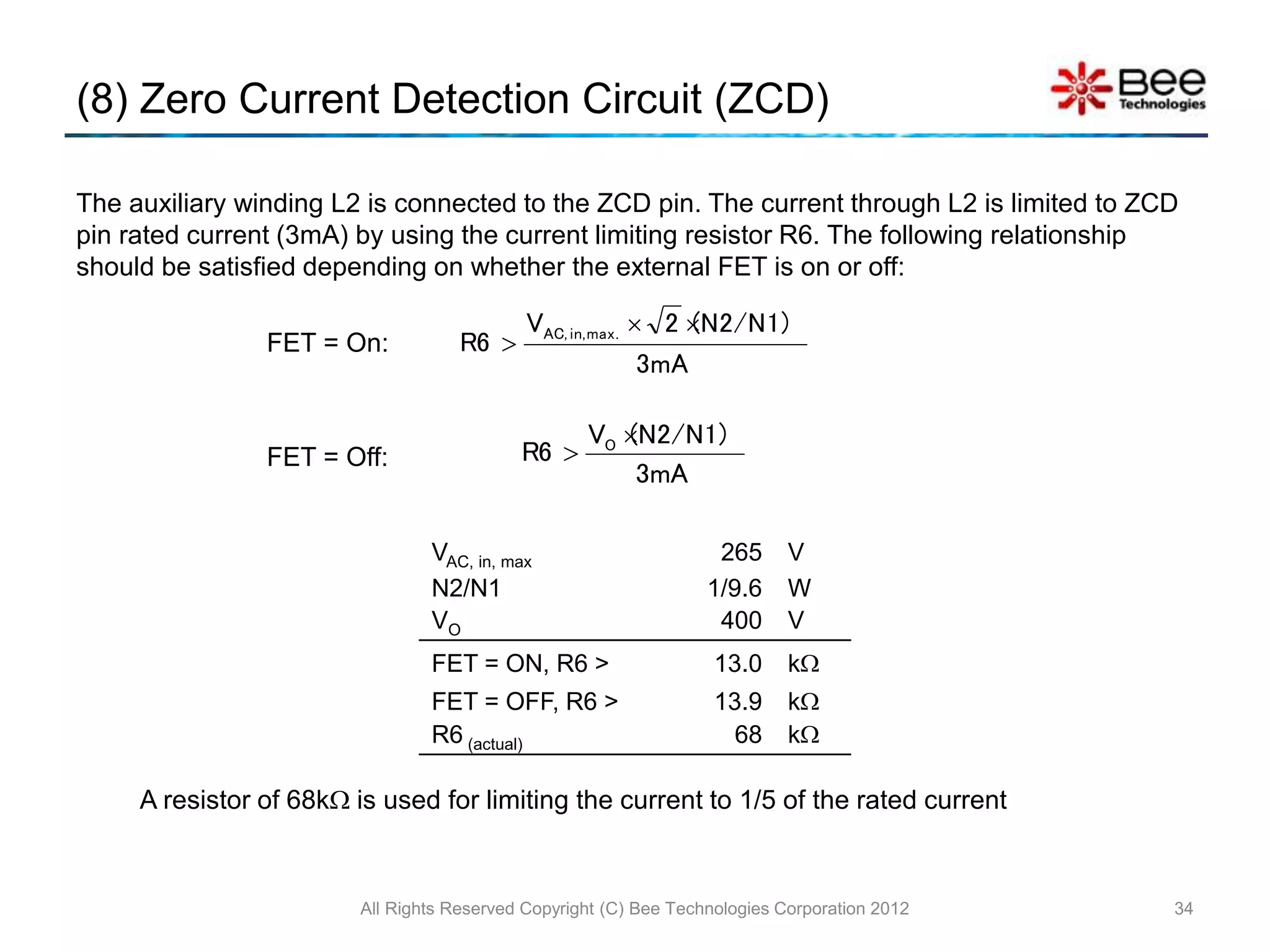 Critical Conduction Mode (CRM) PFC Circuit | PPT