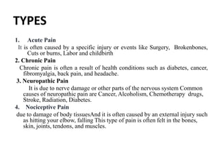 "Pain Management: A Health Psychology Approach" | PPTX