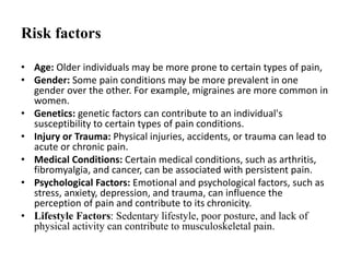 "Pain Management: A Health Psychology Approach" | PPTX