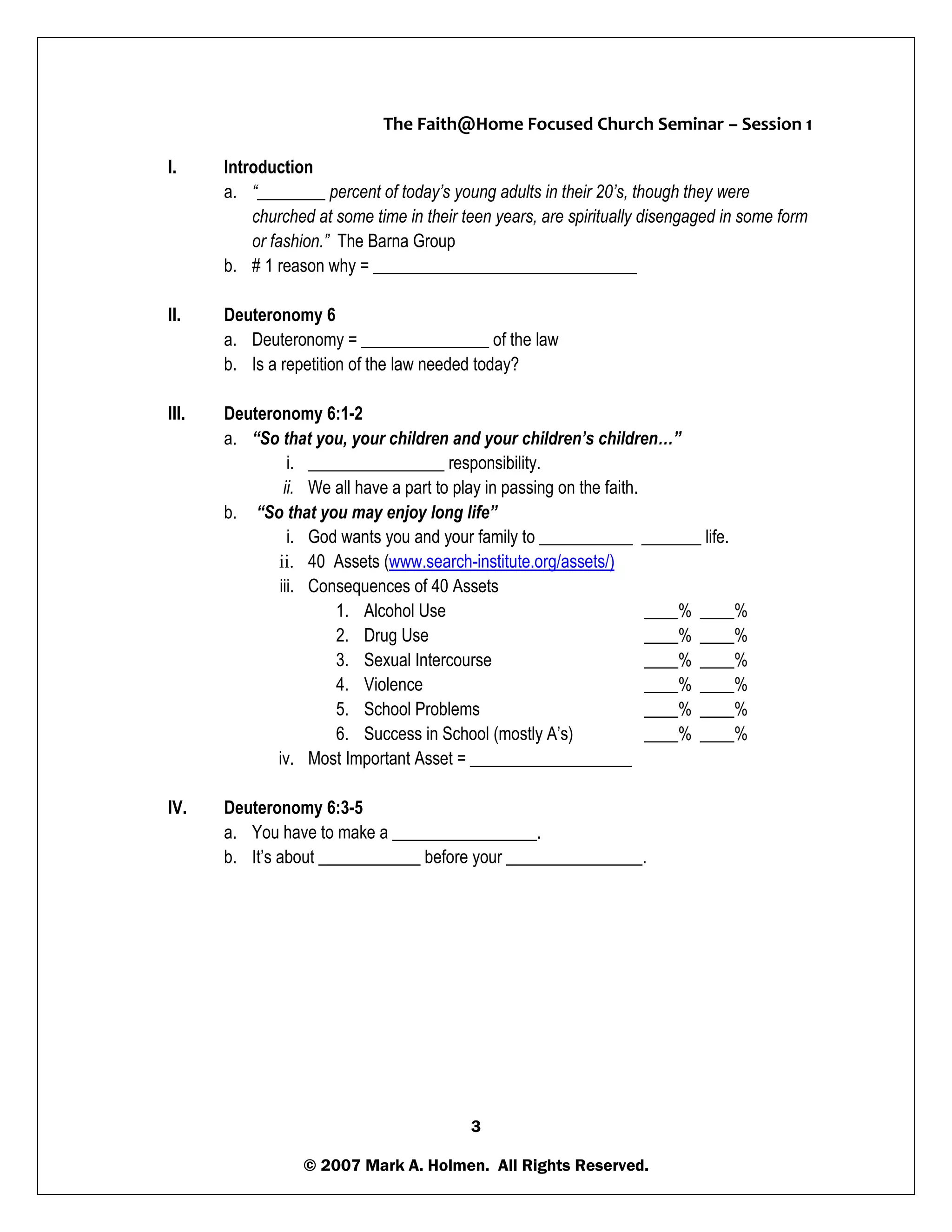 Fait@Home Focused Church Handouts | PDF | Christianity | Religion ...
