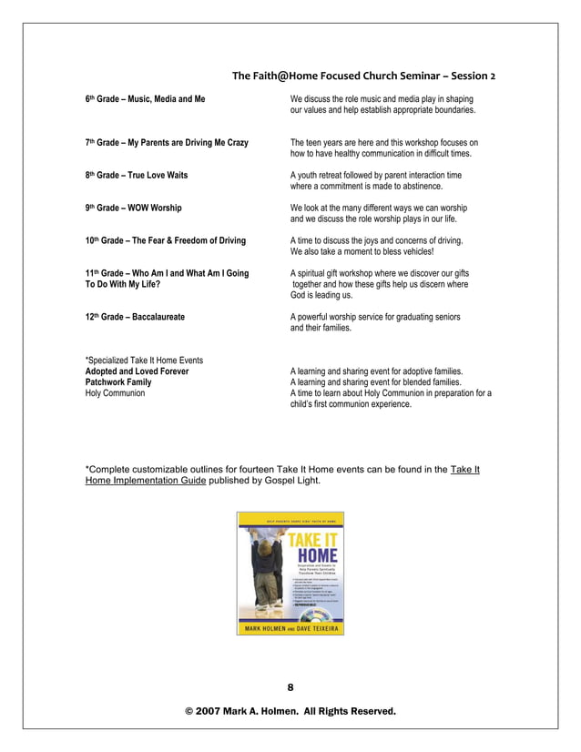 Fait@Home Focused Church Handouts | PDF | Christianity | Religion ...