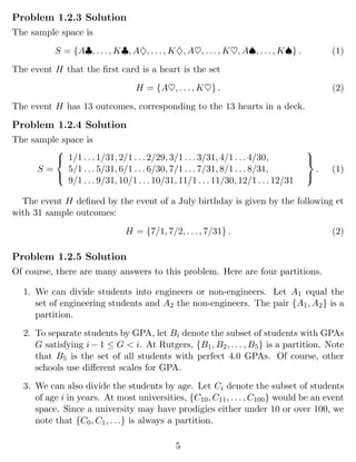 Probability and Stochastic Processes A Friendly Introduction for Electrical and Computer ...
