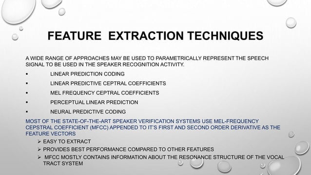 Speech based password authentication system on FPGA | PPT