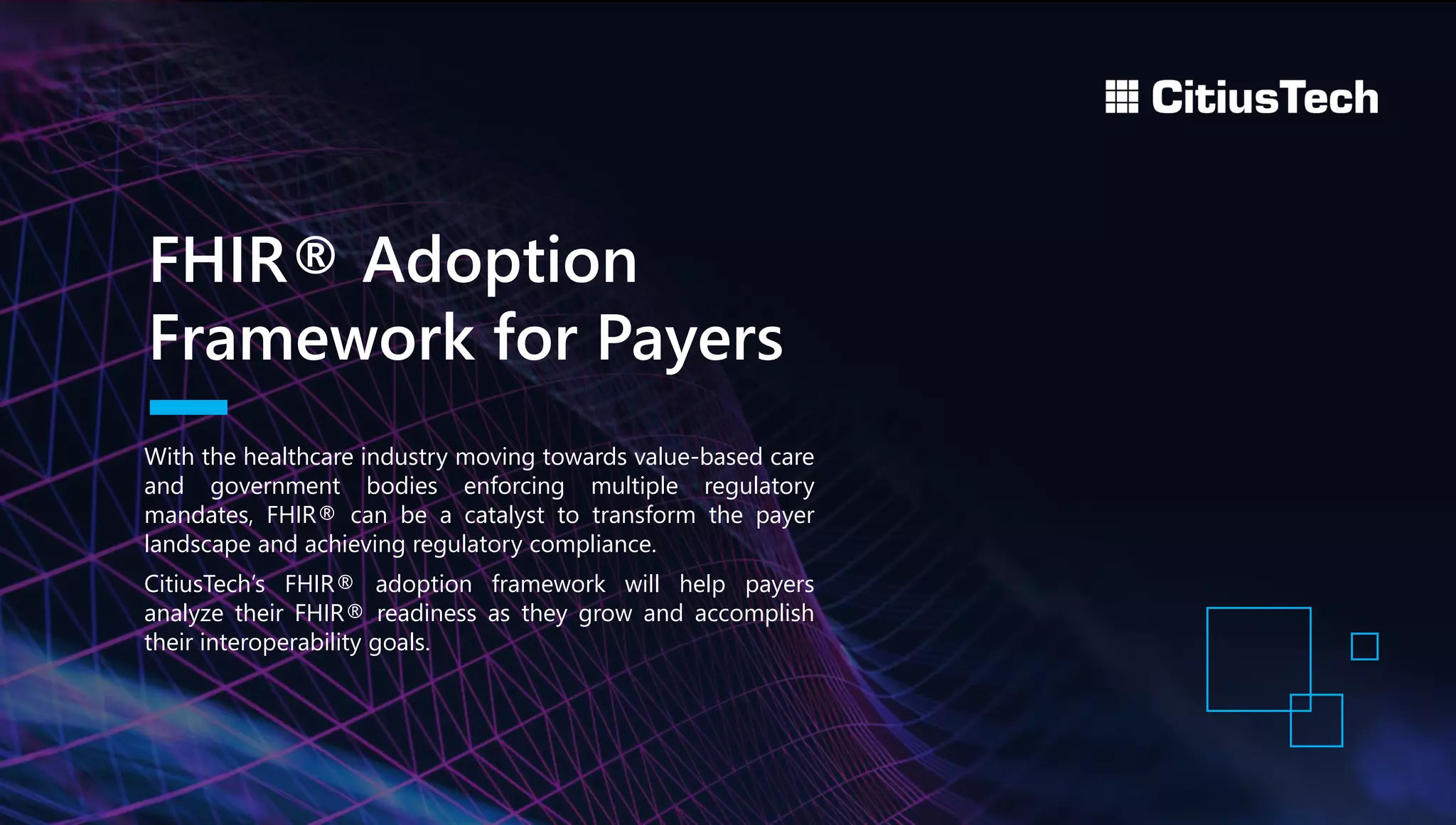 FHIR Adoption Framework for Payers | PPT