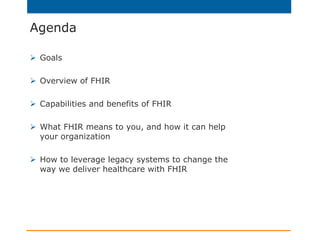 Using FHIR for Interoperability | PPT