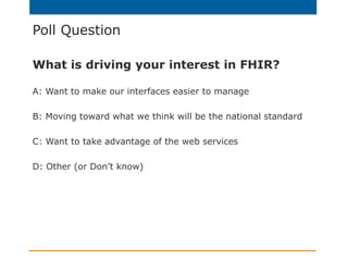 Using FHIR for Interoperability | PPT