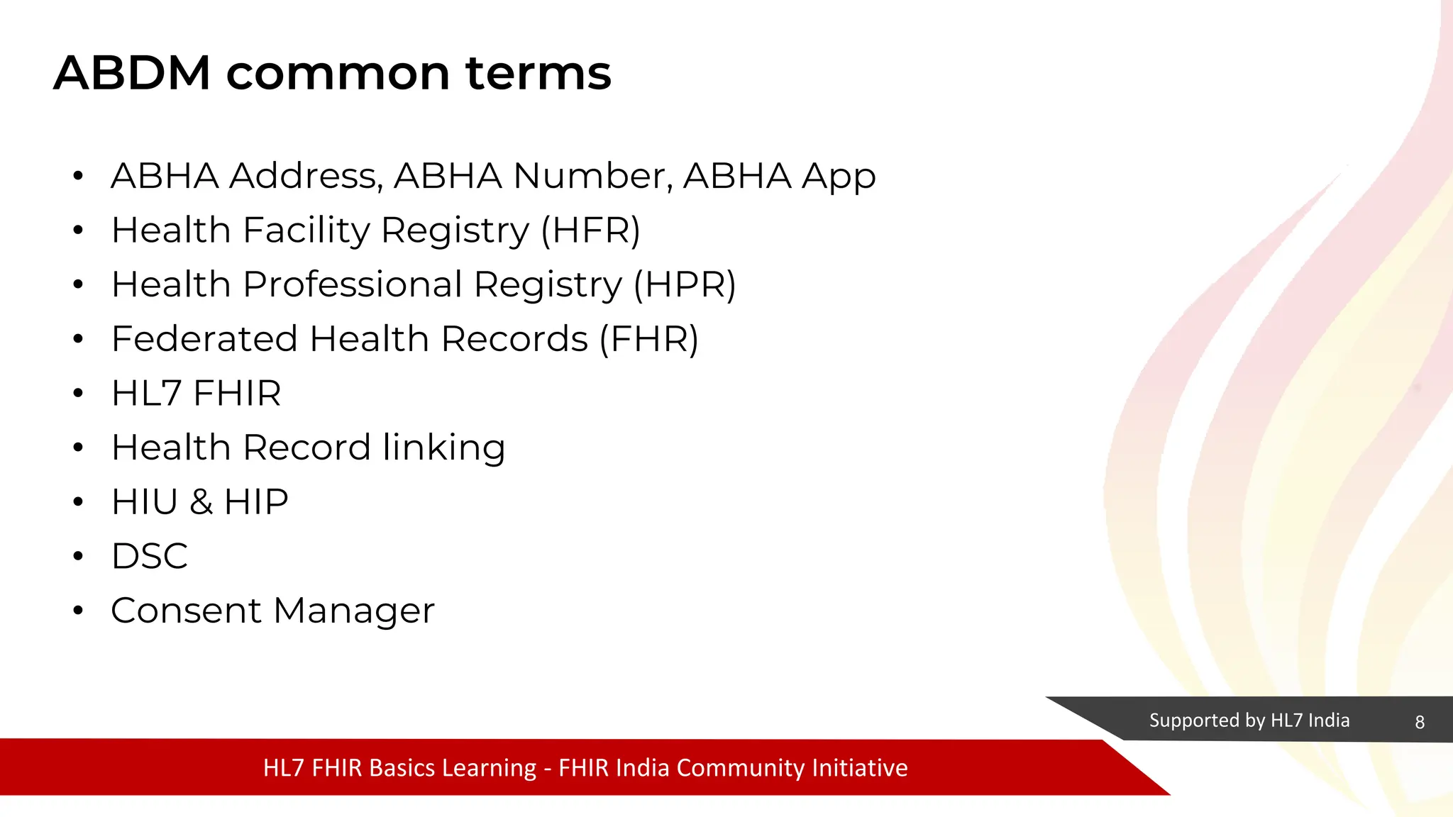 Introduction to use of FHIR Documents in ABDM | PPTX | Healthcare Industry | Industries