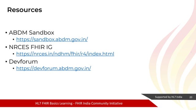 Introduction to use of FHIR Documents in ABDM | PPTX | Healthcare Industry | Industries