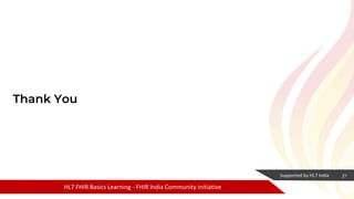 Introduction to use of FHIR Documents in ABDM | PPTX | Healthcare Industry | Industries