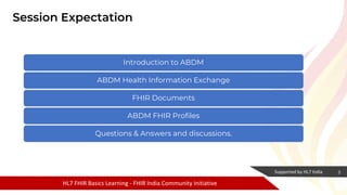Introduction to use of FHIR Documents in ABDM | PPTX | Healthcare Industry | Industries
