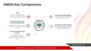Introduction to use of FHIR Documents in ABDM | PPTX | Healthcare Industry | Industries