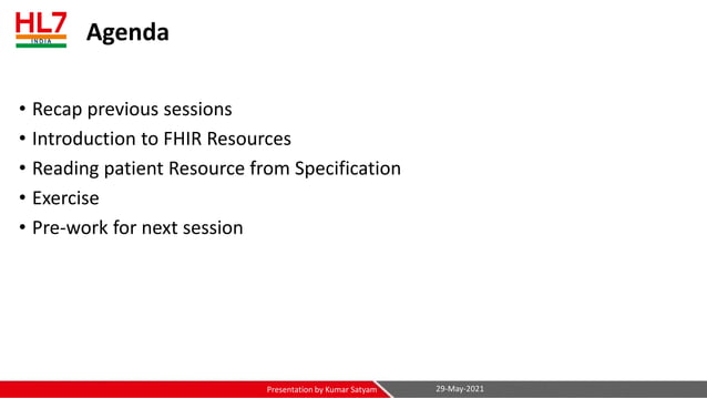 Understanding Resources in FHIR - Session 3 of FHIR basics training ...