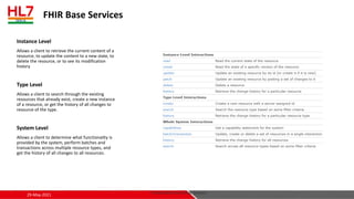Understanding Resources in FHIR - Session 3 of FHIR basics training ...