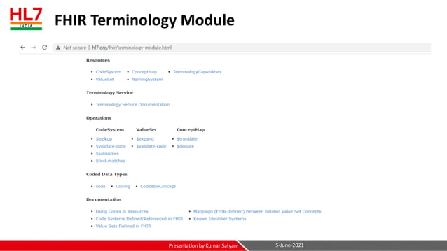 Fhir basics session4_conformance_and_terminology | PPT