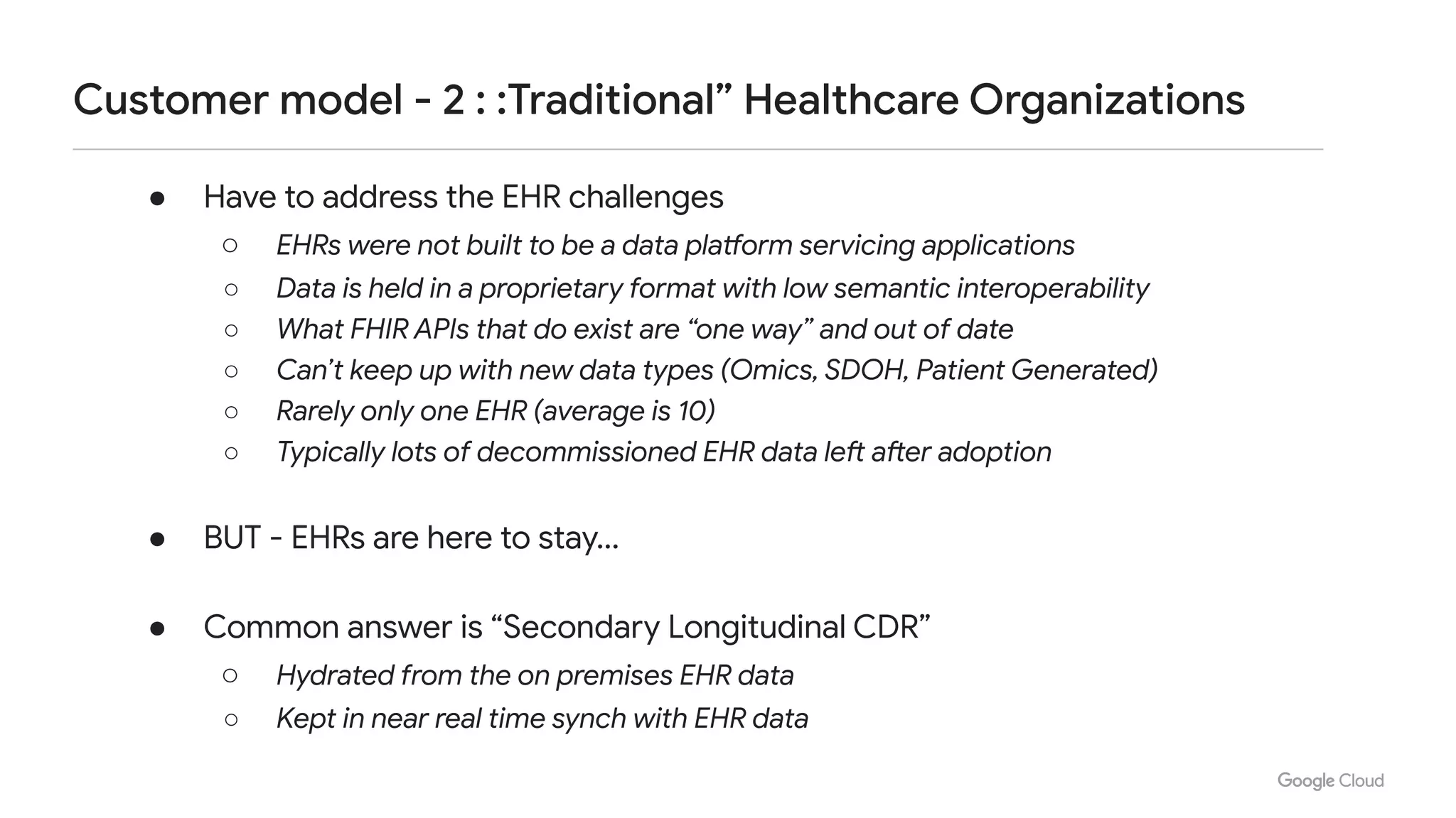 Google Cloud healthcare data platform and FHIR APIs by Kalyan Pamarthy ...