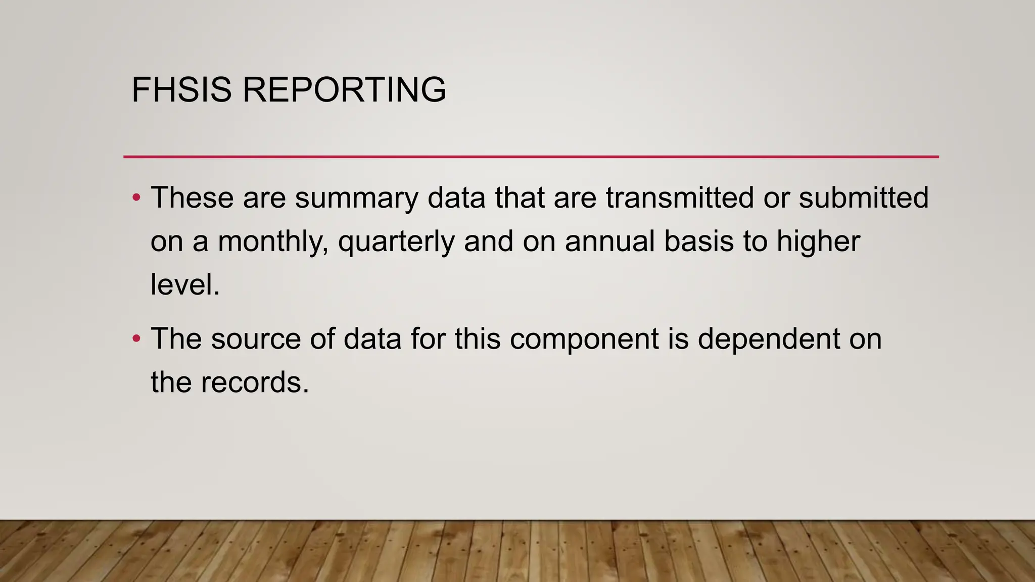 FIELD HEALTH SERVICE INFORMATION SYSTEM - CHN | PPTX