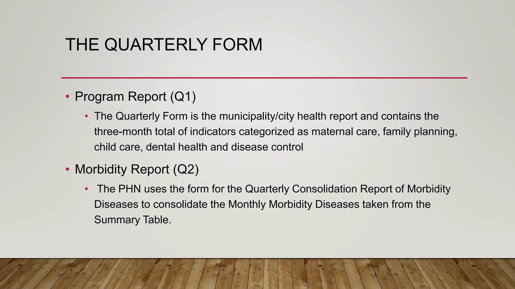 FIELD HEALTH SERVICE INFORMATION SYSTEM - CHN | PPTX