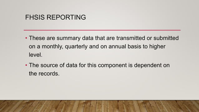 FIELD HEALTH SERVICE INFORMATION SYSTEM - CHN | PPTX