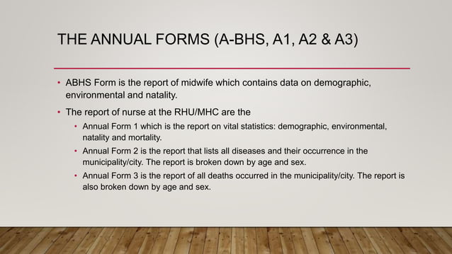 FIELD HEALTH SERVICE INFORMATION SYSTEM - CHN | PPTX