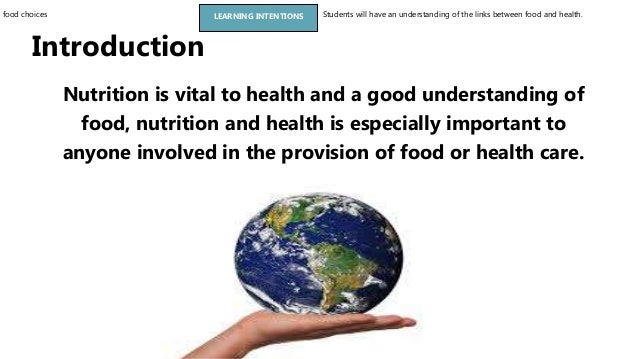 REHIS Food and health an introduction | PPTX