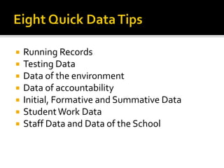 Data and assessment | PPTX