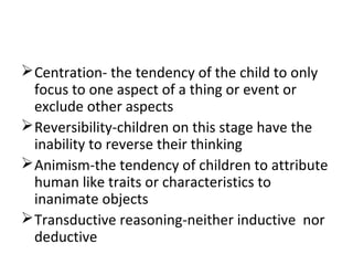 Facilitating Learning/Child & Adolescent Development | PPT